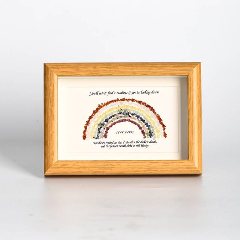 Seven Chakra Healing Crystal Light Frame - Aura Elemental